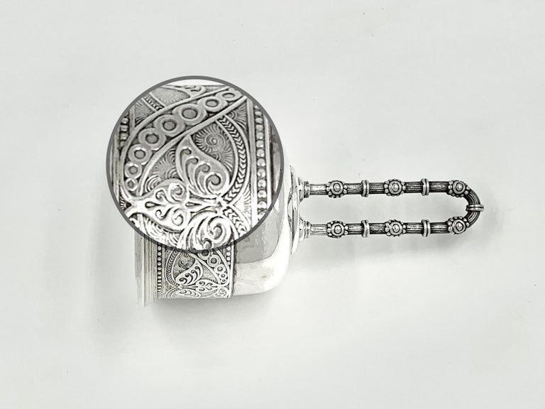 Antique Aesthetic Movement Tiffany and Co. Sterling Silver Bell on ...