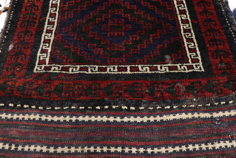 Antique Afghan Baluch Balisht Bag, Nomadic Wall Hanging, Tribal Style ...
