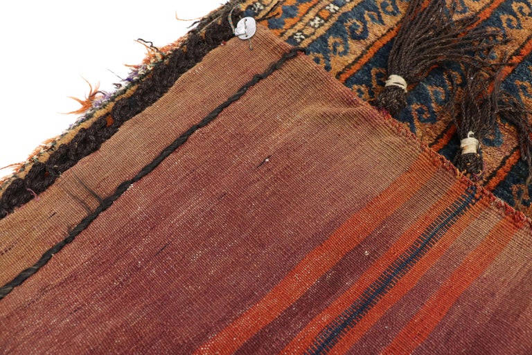 Antique Afghan Baluch Balisht Bag, Tribal Style Tapestry, Nomadic Wall ...