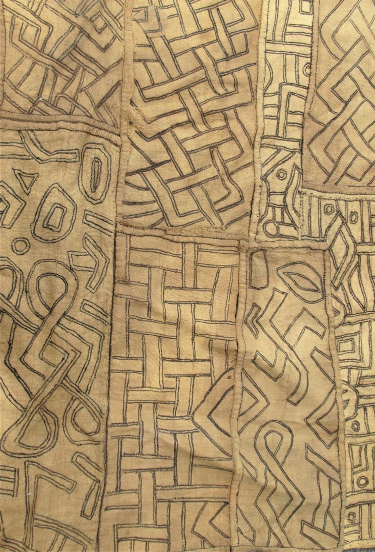 Antique African Kuba Cloth at 1stDibs