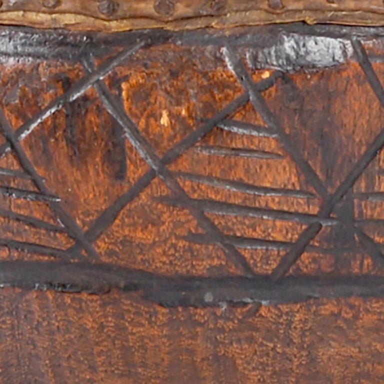 Antique African Wooden Drum at 1stDibs | dabakan, antique african drum ...