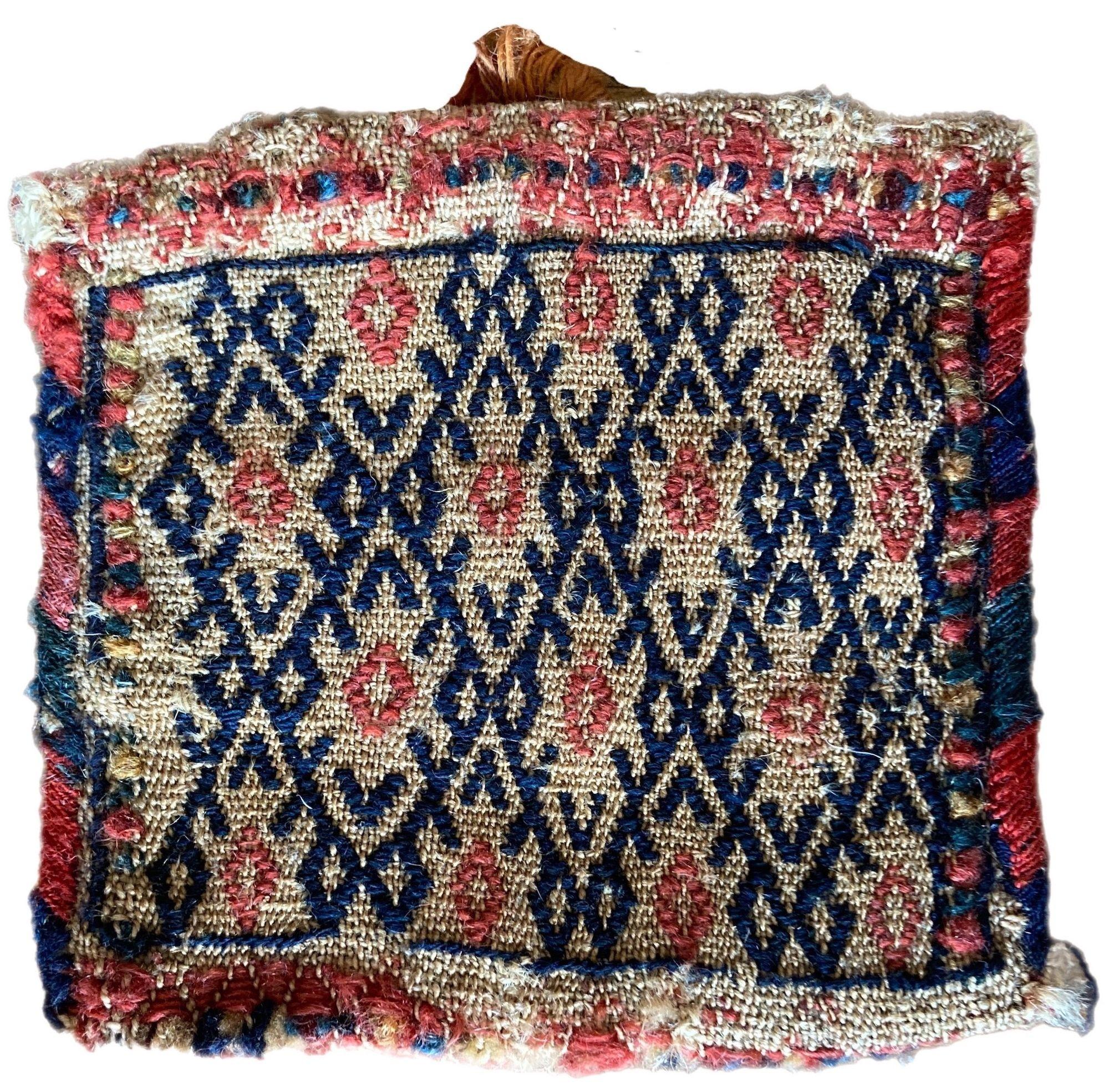 Antique Afshar Chanteh 0.17m x 0.18m For Sale at 1stDibs