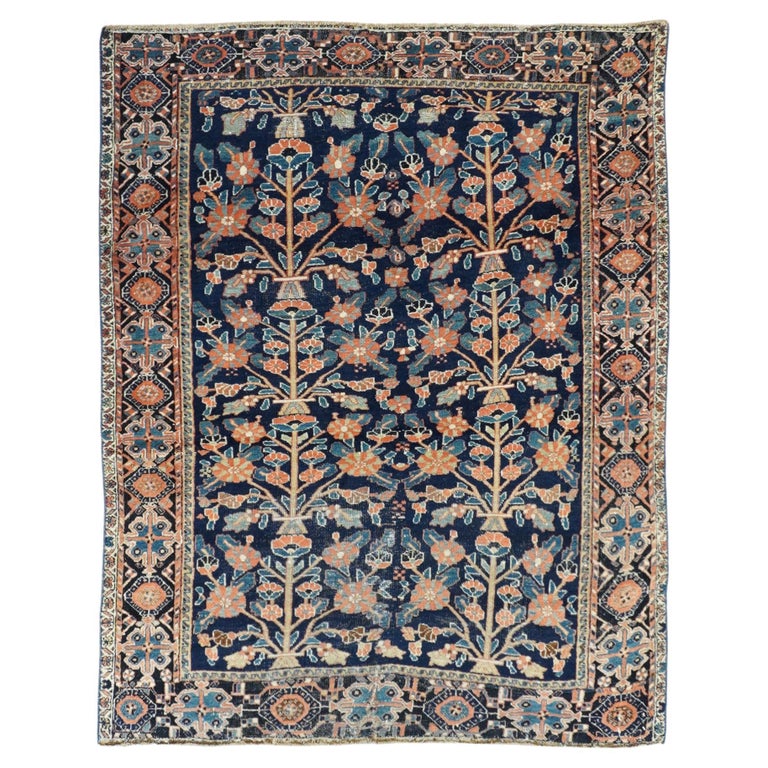 Antique Afshar Rug 3'11'' x 5'0'' For Sale at 1stDibs