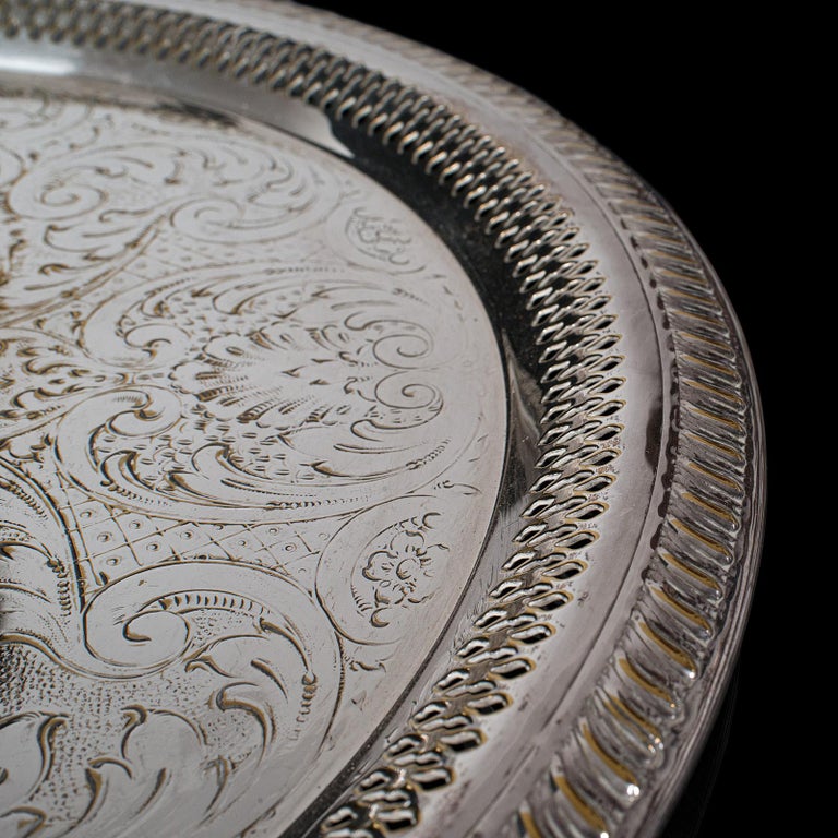 Antique Afternoon Tea Service, English, Silver Plated, Serving Tray ...