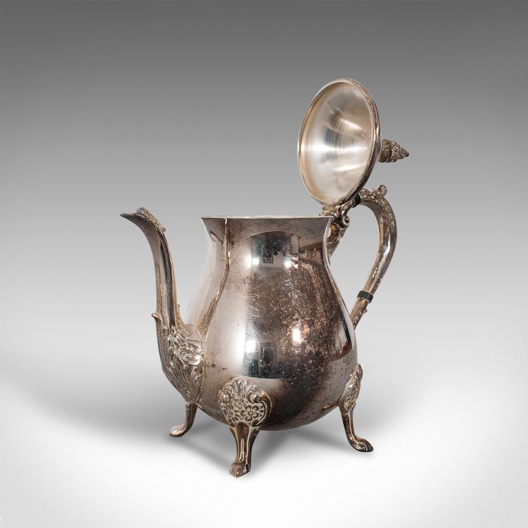 Antique Afternoon Tea Service, English, Silver Plated, Serving Tray ...