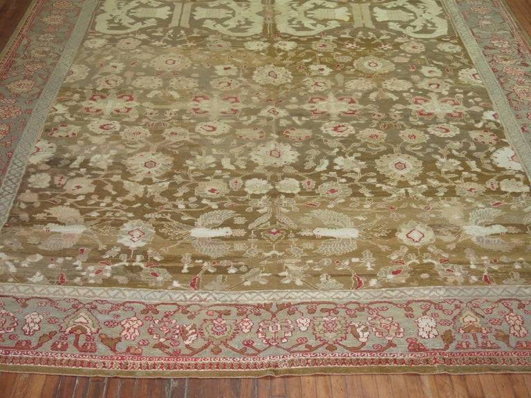 Antique Agra Carpet For Sale at 1stDibs