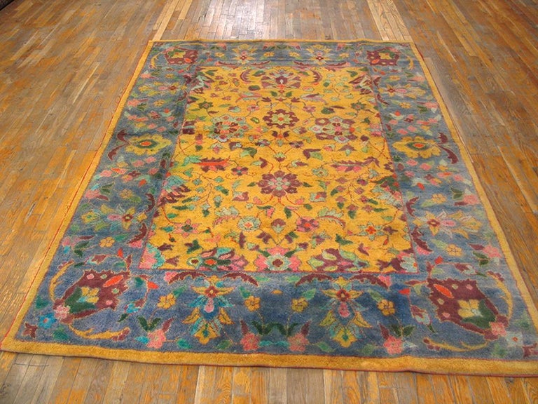 Antique Agra Cotton Rug For Sale at 1stDibs