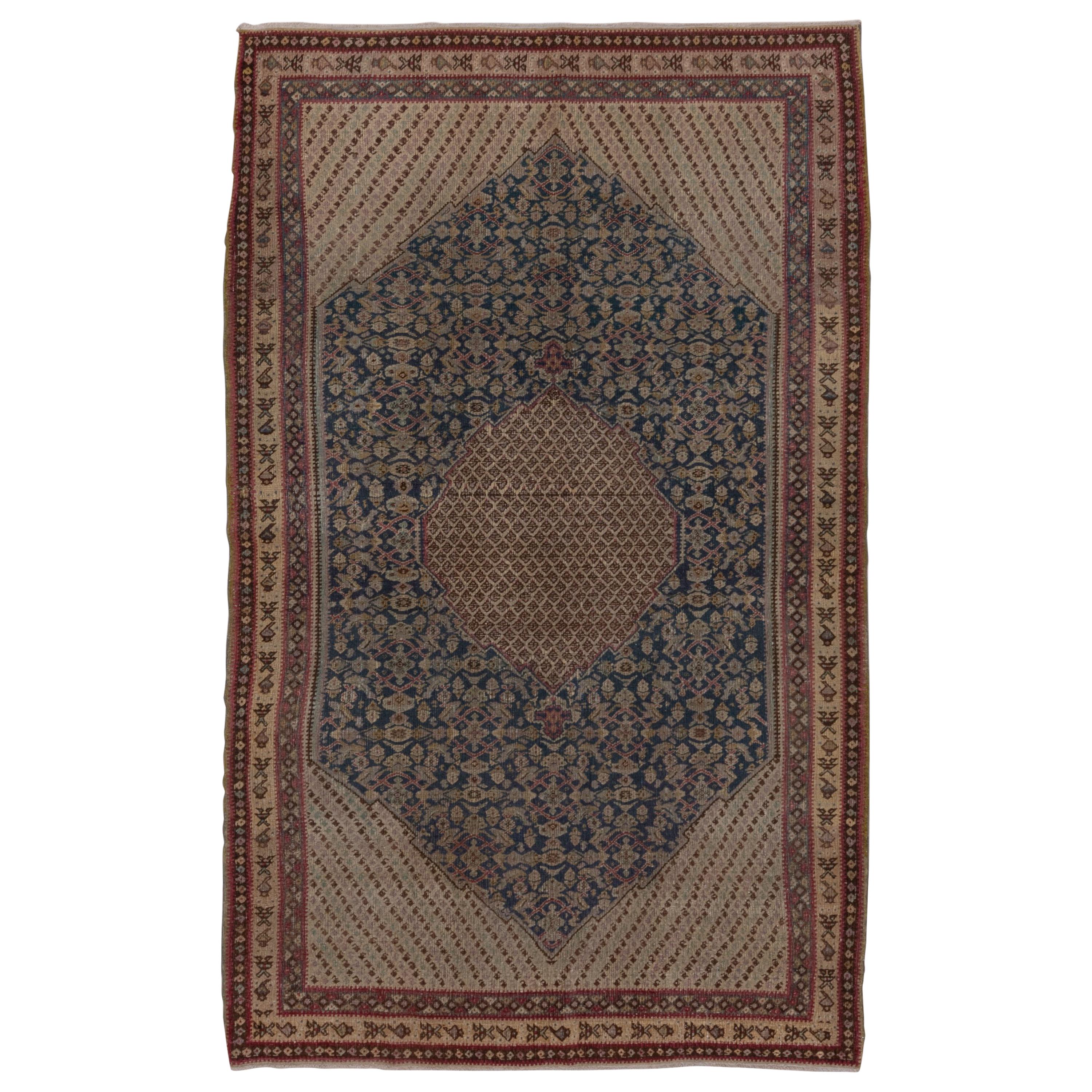 Antique Agra Rug For Sale at 1stDibs