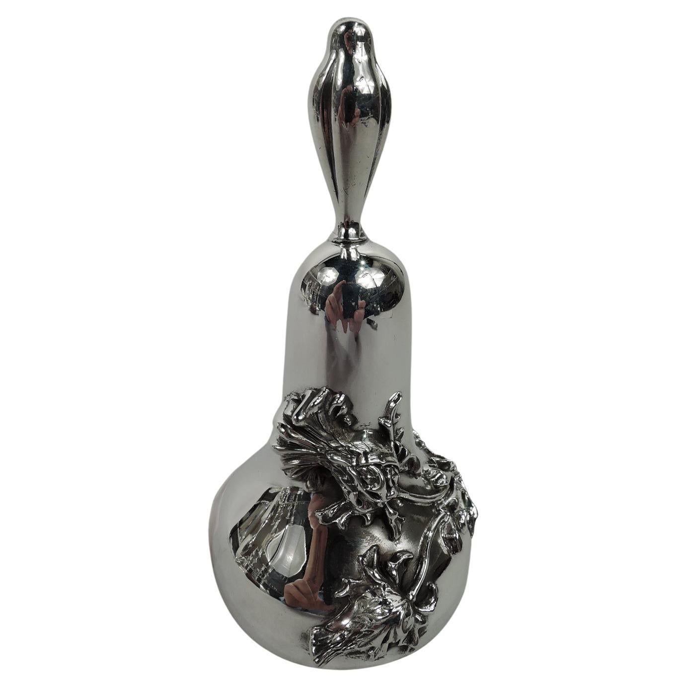 Sterling Silver Table Bell, Antique George V at 1stDibs