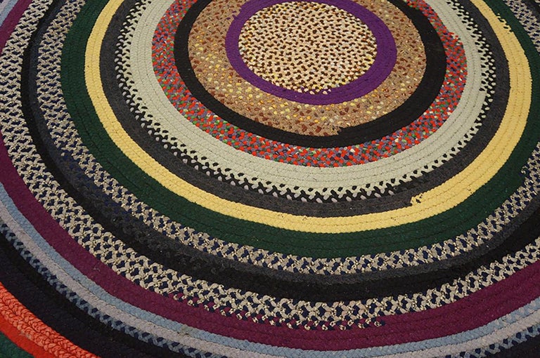 Antique American Braided Rug 10' 0" x 10' 0" For Sale at 1stDibs ...