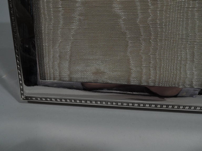 Antique American Classical Sterling Silver Picture Frame For Sale at ...