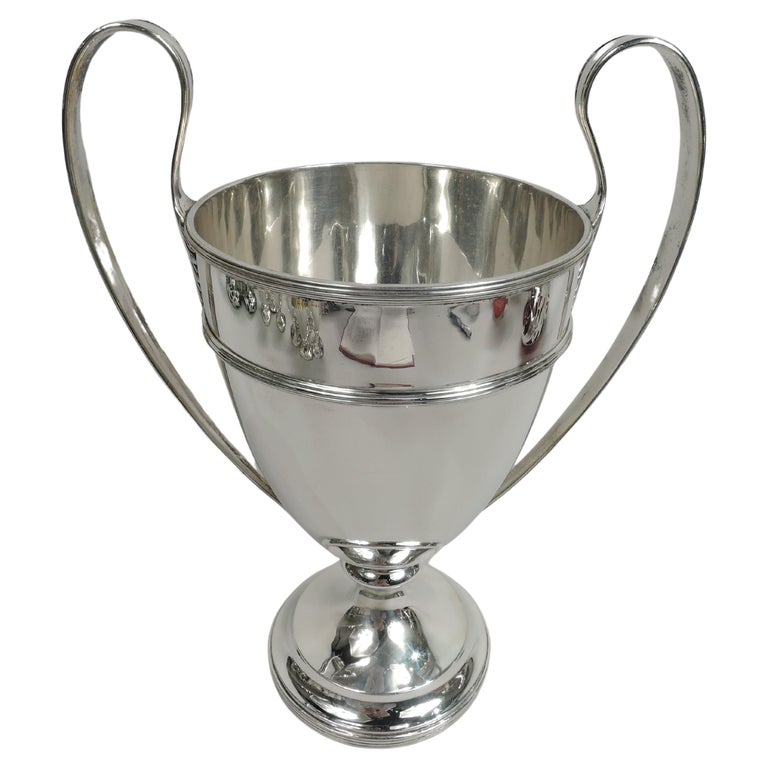 Antique American Edwardian Classical Amphora Trophy Cup For Sale at 1stDibs