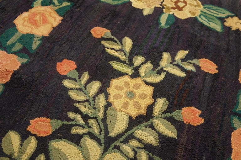 Early 20th Century American Hooked Rug ( 3' 3'' x 6' 1'' - 99 x 185 cm ...