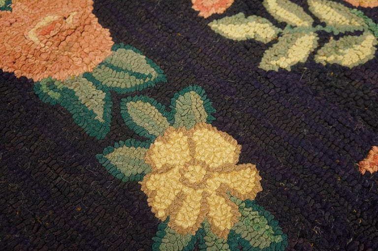 Early 20th Century American Hooked Rug ( 3' 3'' x 6' 1'' - 99 x 185 cm ...