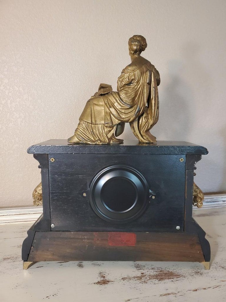 Antique American Ingraham Mantel Clock at 1stDibs | ingraham antique ...