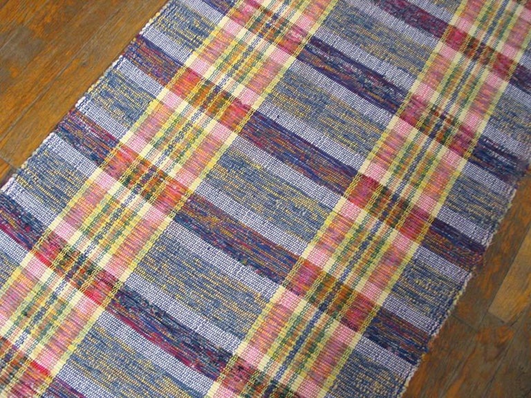 Antique American Rag Rug For Sale at 1stDibs