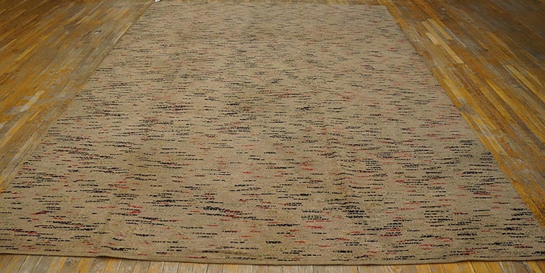 Antique American Shaker Pile Rug / 8' 6'' x 12' - 260 x 365 cm For Sale ...