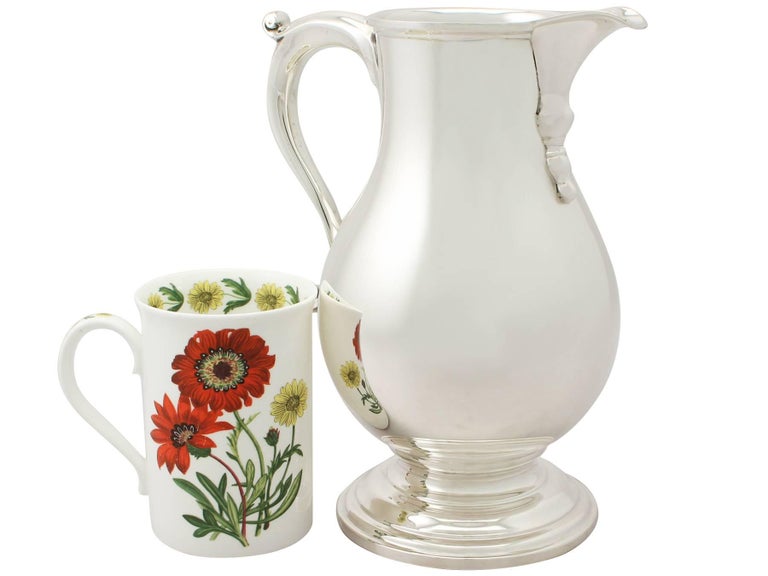 Antique American Sterling Silver Beer/ Water Jug at 1stDibs