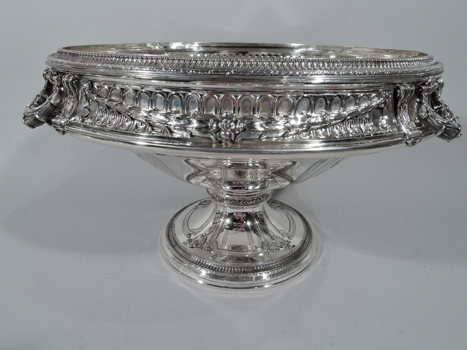 Antique American Sterling Silver Centerpiece Bowl on Plateau For Sale ...