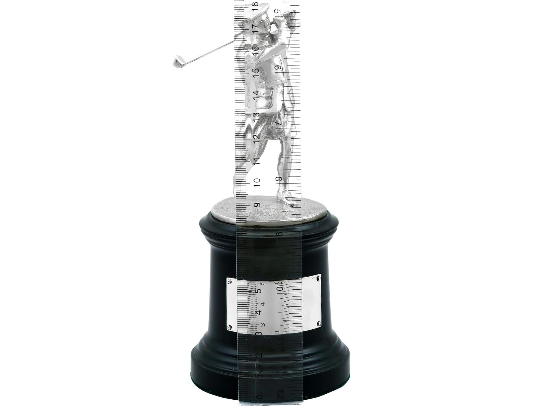 Antique American Sterling Silver Golf Presentation Trophy For Sale at ...
