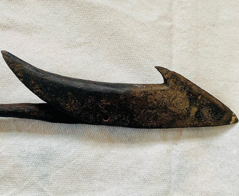 Antique American Toggle Iron Harpoon, circa 1880 For Sale at 1stDibs