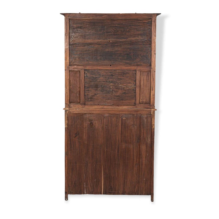 Antique American Wooden Cupboard Storage Cabinet, Late 1800s For Sale ...