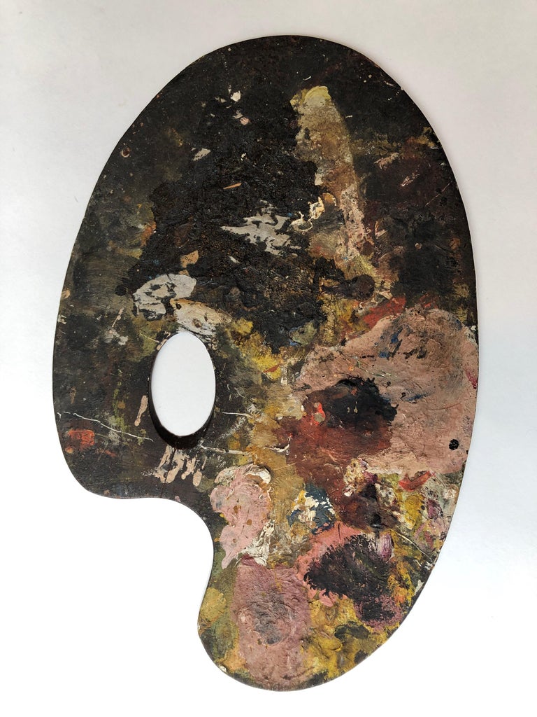 Antique and Vintage Wooden Artist Painters Palettes at 1stDibs ...
