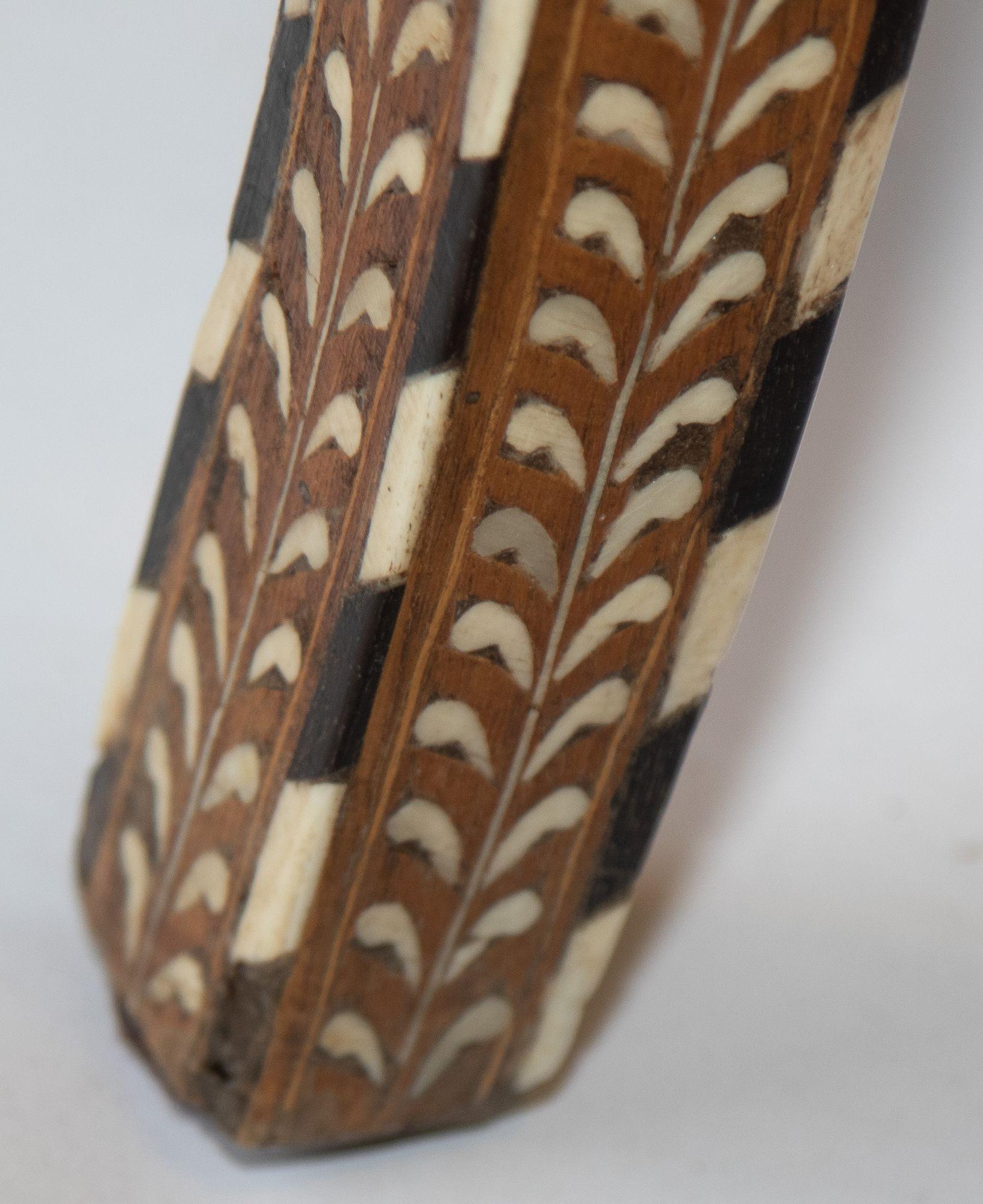 Antique Anglo Indian Bone-Inlay Sheesham Wood Chairs For Sale at 1stDibs