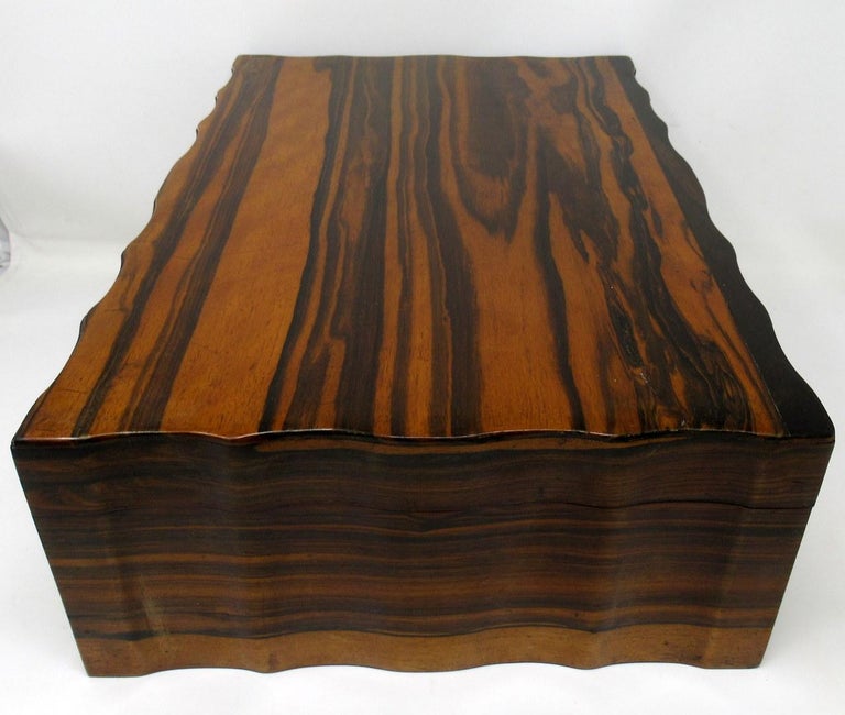 Antique Anglo Indian Coromandel Satinwood Lady, SJewellery Sewing Table ...