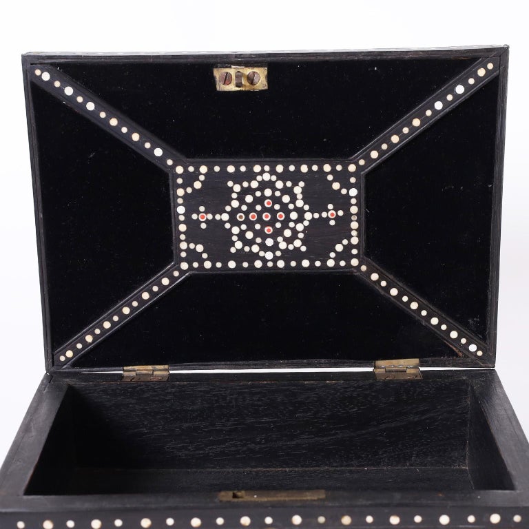 Antique Anglo Indian Porcupine Quill Box at 1stDibs