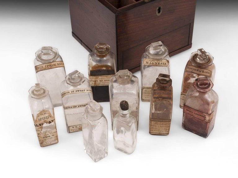 Antique Apothecary Medicine Box G. Marhsall and Co, 19th Century at ...