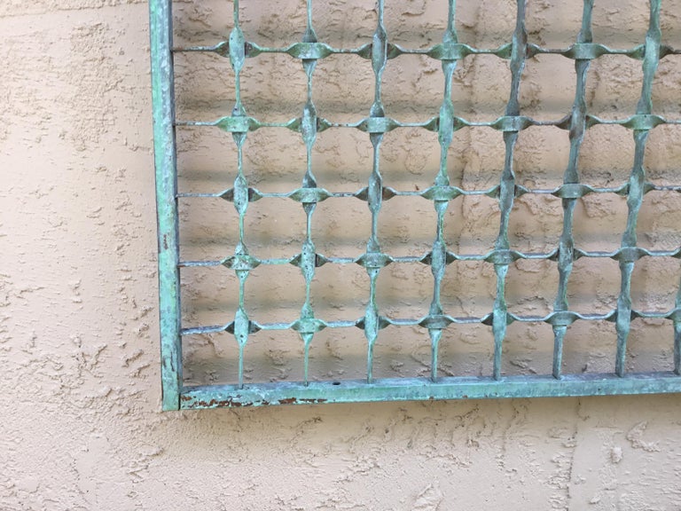 Antique Architectural Copper Screen at 1stDibs