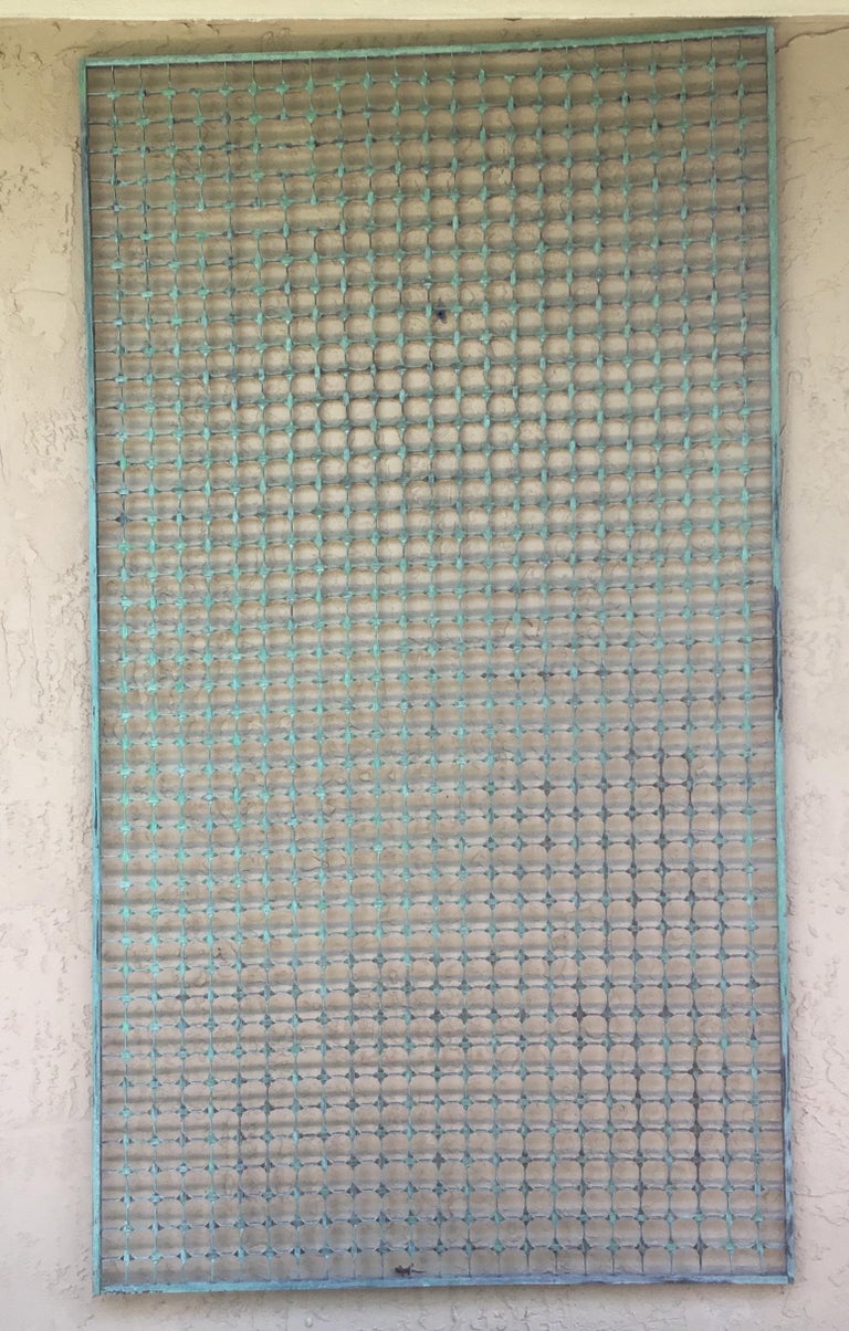 Antique Architectural Copper Screen at 1stDibs