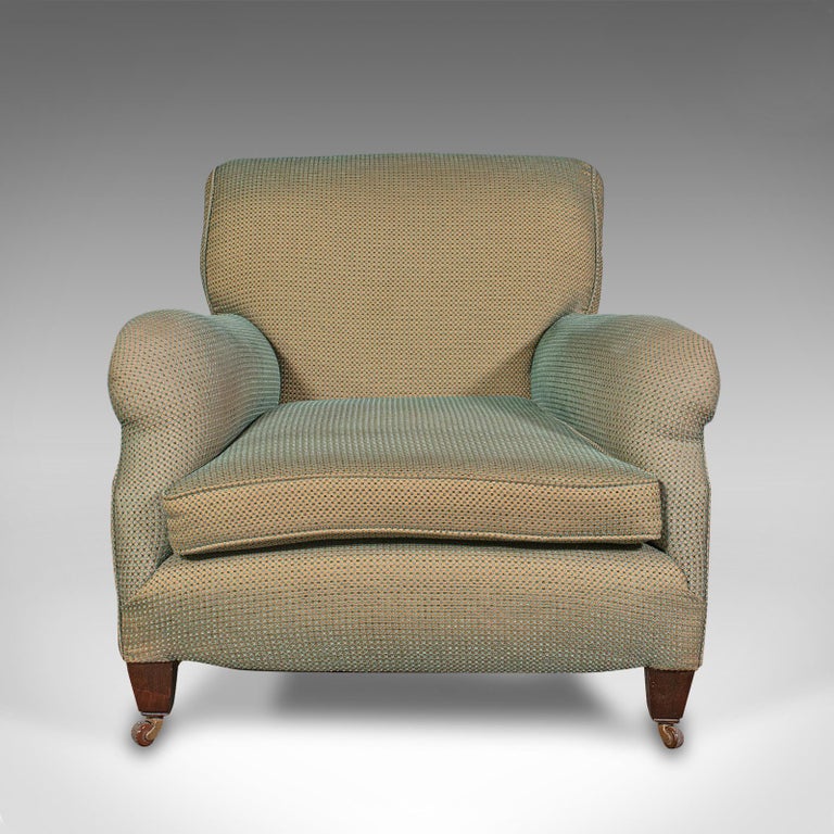 Antique Arm Chair, English, Armchair, Howard Style, Late Victorian ...