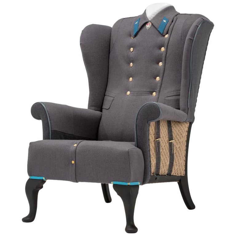 Antique Armchair the Khrushchev Wing Commander Lounge Chair Bespoke at ...