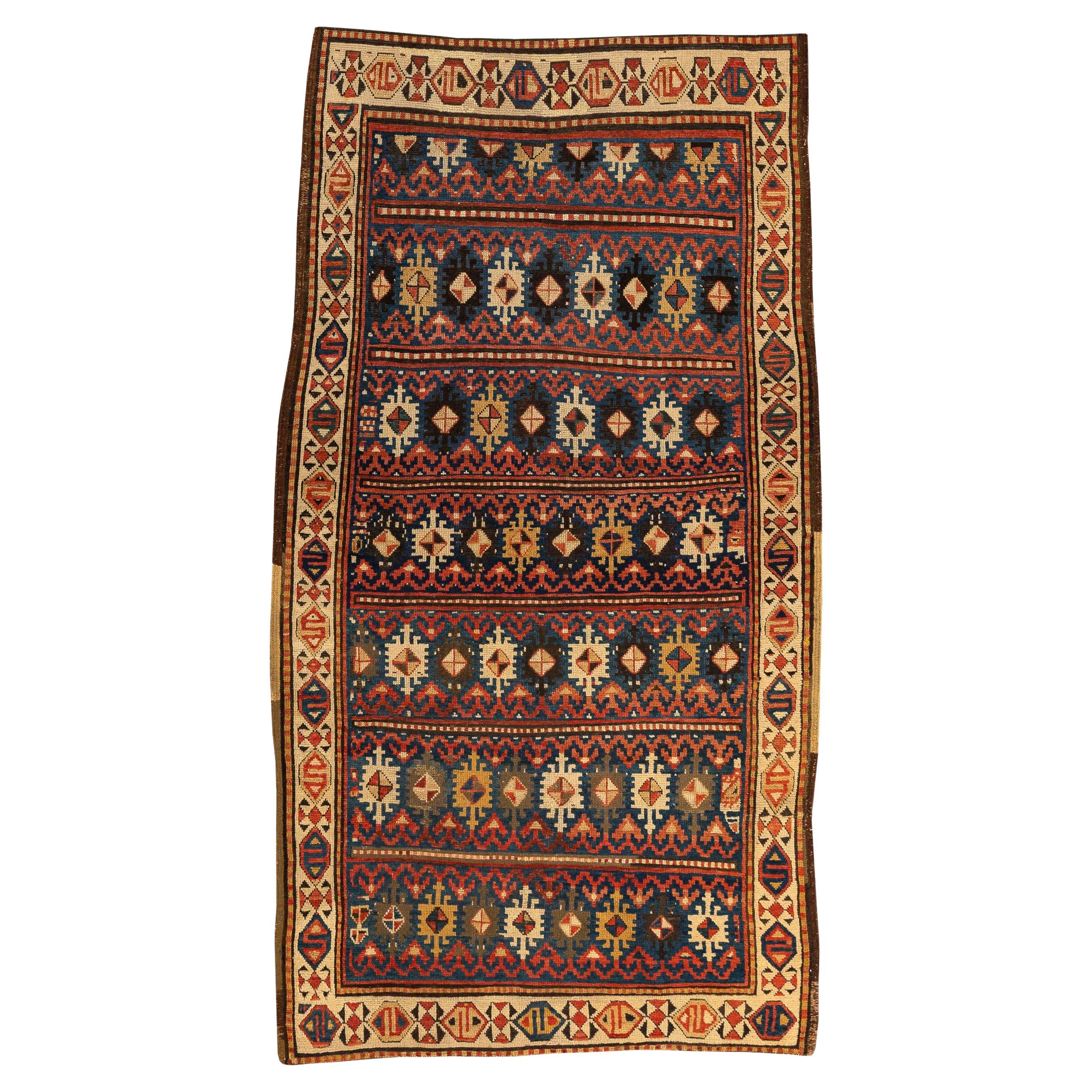 Antique Armenian Kazak Rug For Sale at 1stDibs