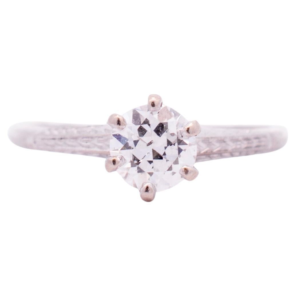 Antique Art Deco Diamond target ring, 18k gold, Engagement rings For ...