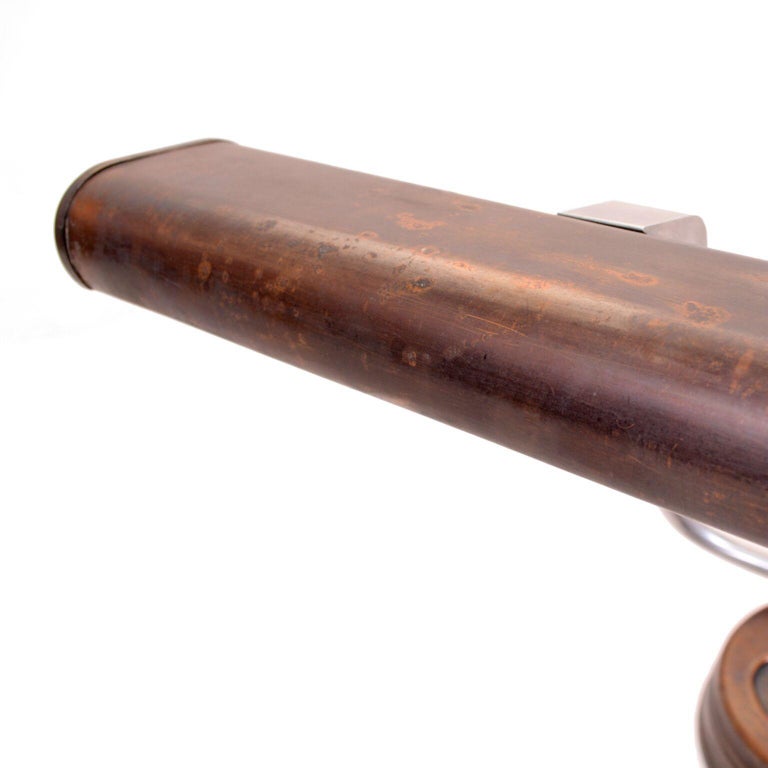 Antique Art Deco Brass Desk Lamp by Faries Lamp Co. at 1stDibs