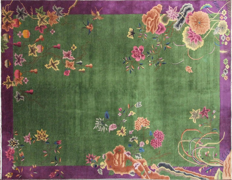 Antique Art Deco Carpet, Most Beautiful at 1stDibs
