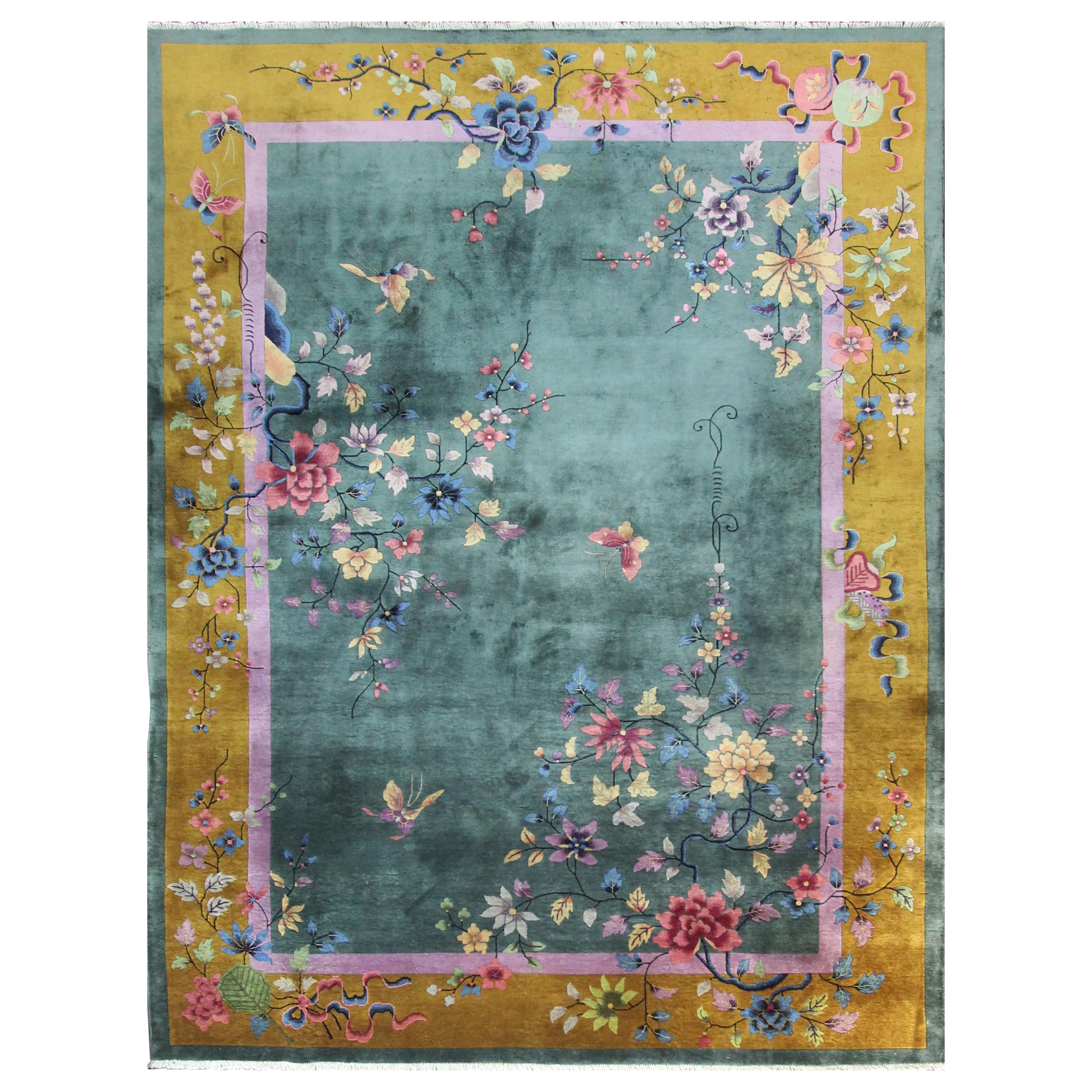 Antique Art Deco Carpet, Superb at 1stDibs