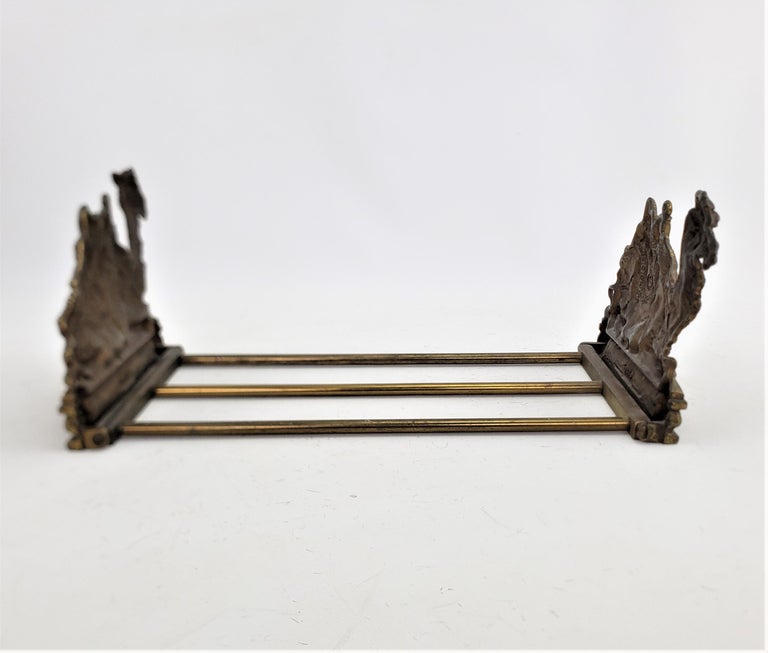 Antique Art Deco Cast Bronze and Brass Collapsible Book Stand with ...
