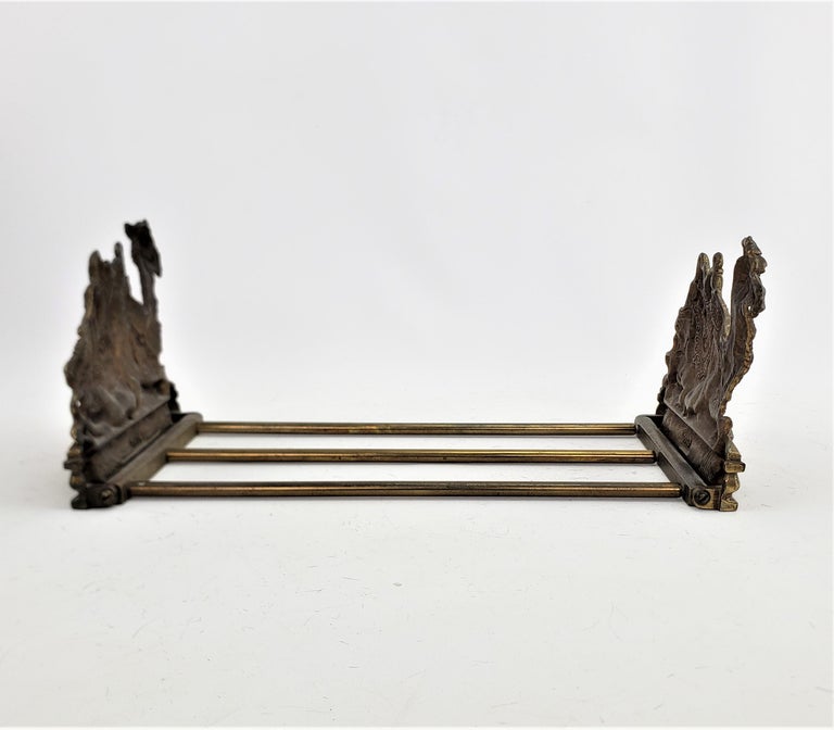 Antique Art Deco Cast Bronze and Brass Collapsible Book Stand with ...