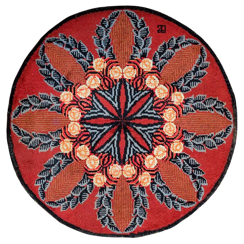 Antique Art Deco, European Rugs 4'9" x 6'8" For Sale at 1stDibs