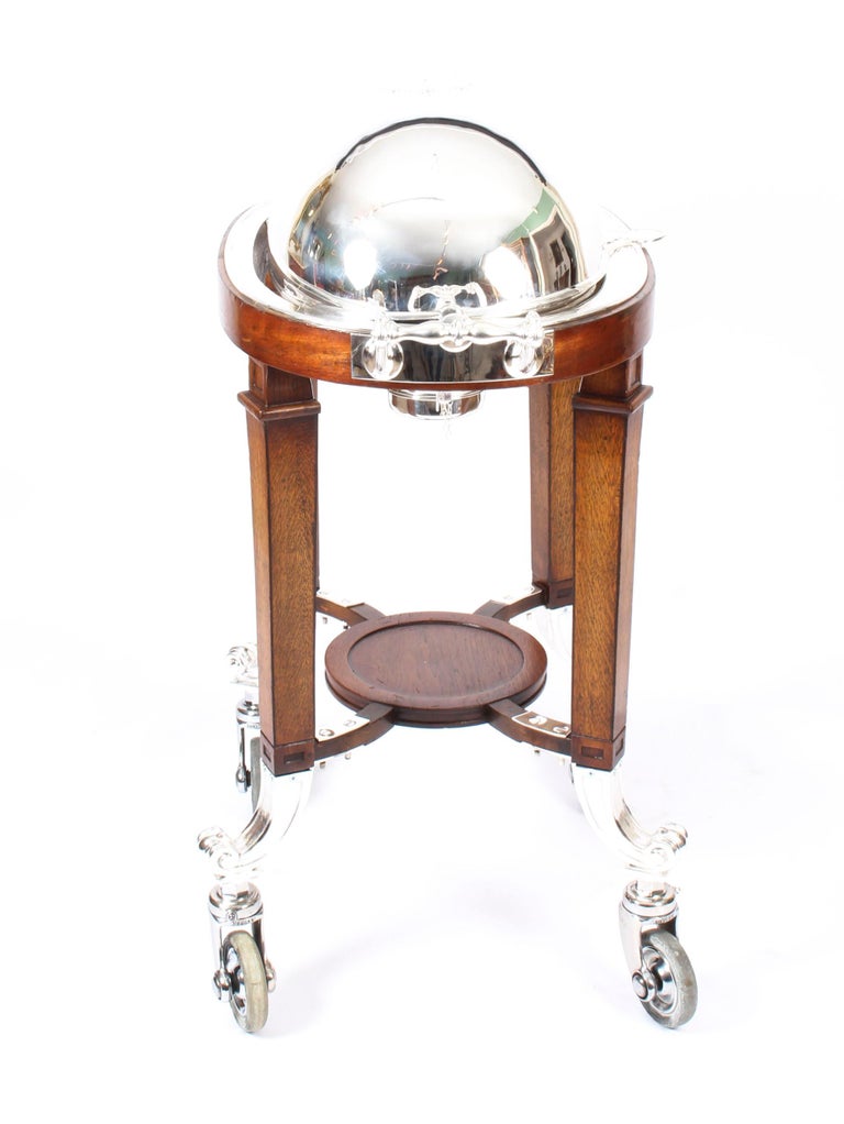 Antique Art Deco Silver Plated Beef Carving Trolley Beef Wagon, 1930s ...