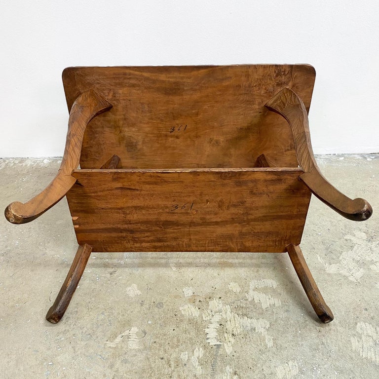 Antique Art Nouveau Liberty and Co Japanese Hand Carved Side Table For ...