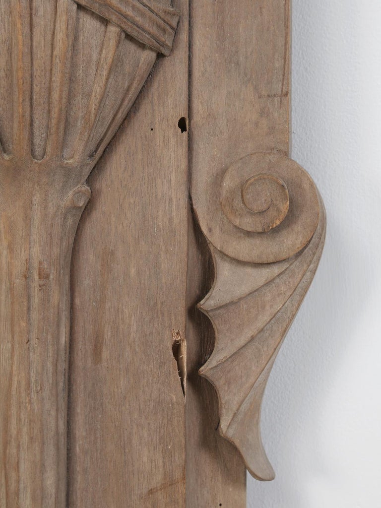 Antique Art Nouveau Solid Walnut Fireplace Mantle circa 1888-1910 ...