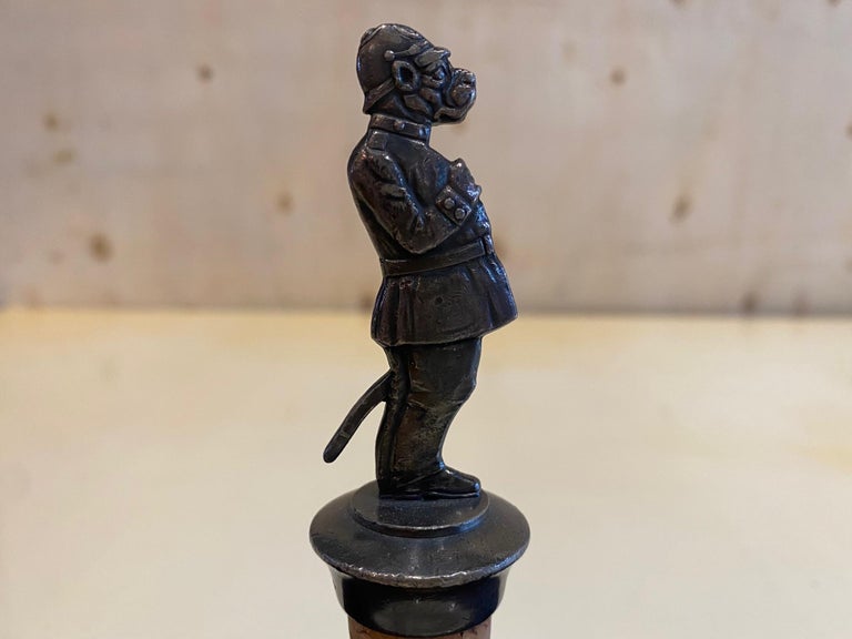 Antique Art Nouveau WMF Decorative Corks, Animal Figures For Sale at ...