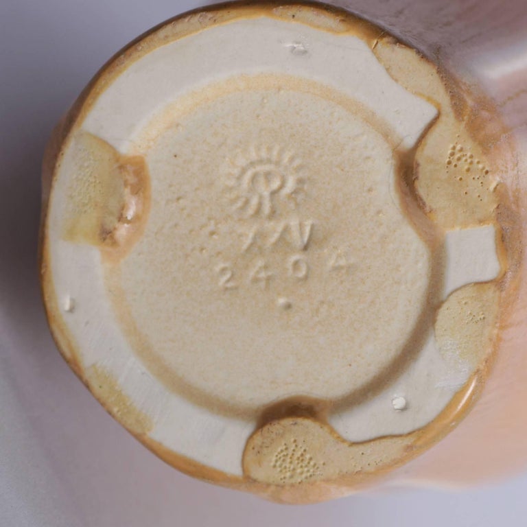 Antique Arts and Crafts Rookwood Art Pottery Tall Vase, XXV 2404, 1925 ...