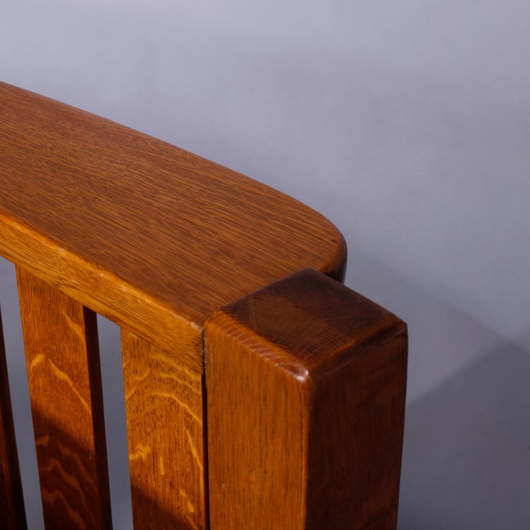 Antique Arts and Crafts Harden Arts and Crafts Mission Oak Rocker ...