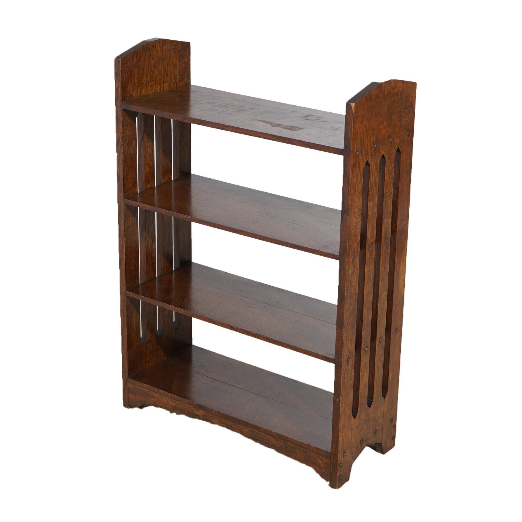 Antique Arts and Crafts Limbert School Oak Book Stand Circa 1910 at ...